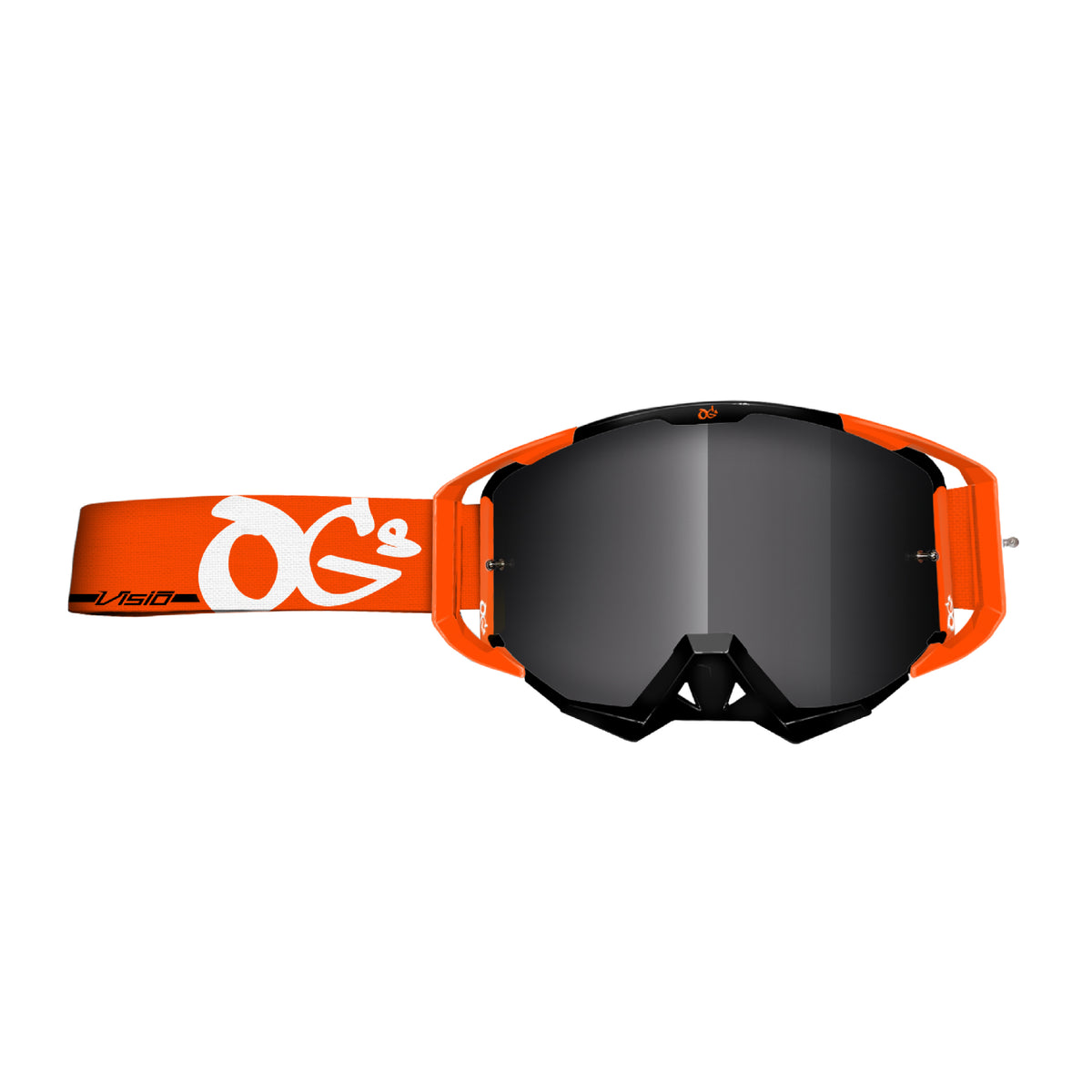 Dirt Bike Goggle OGs Visio Pro Orange Black – OGs Moto