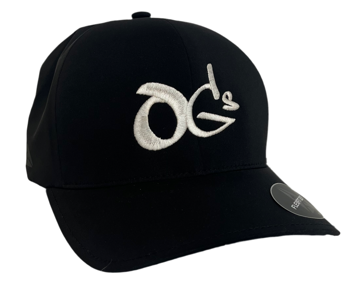 Black Flex Fit Hat S-M – OGs Moto